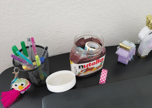 Fake Nutella Jar - Living and Crafting