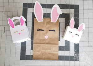 DIY Easter Bunny Face Decor - Living and Crafting