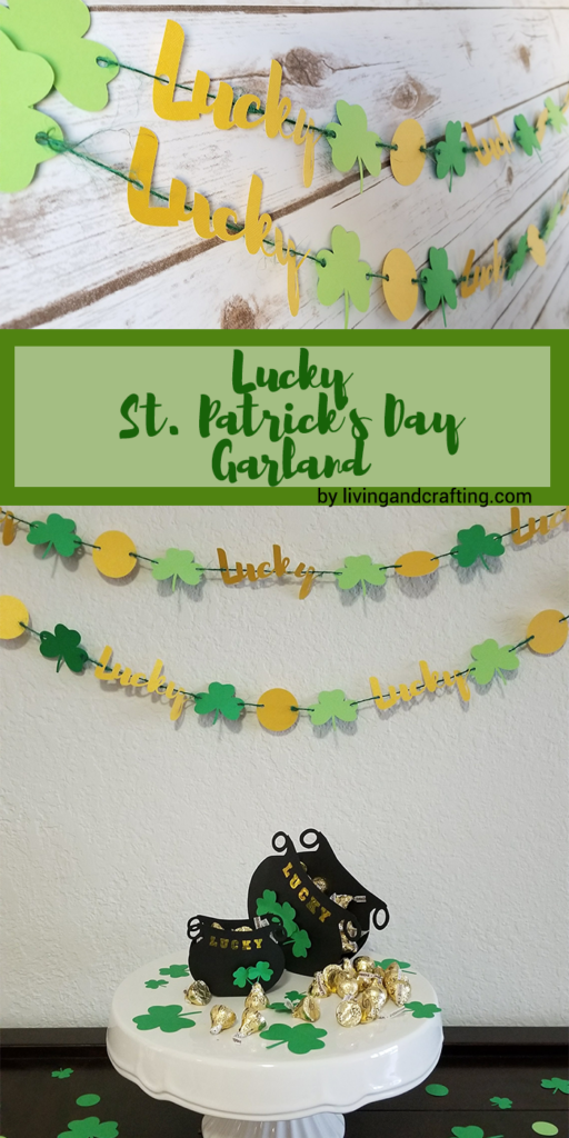 Lucky St. Patrick's Day Garland - Living and Crafting