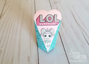 Themed Party LOL Surprise Box (with free template) - Living and Crafting