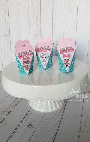 Themed Party LOL Surprise Box (with free template) - Living and Crafting